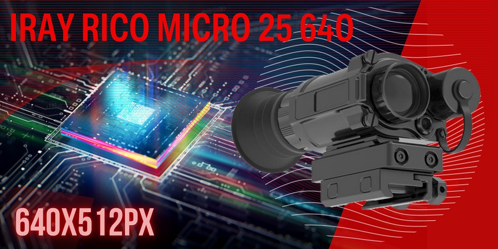 Тепловизионный прицел iRay Rico Micro 25 640 - купить за 589 000 руб. в официальном магазине iRay.ru